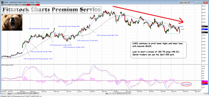 LNKD - Fitzstock Charts